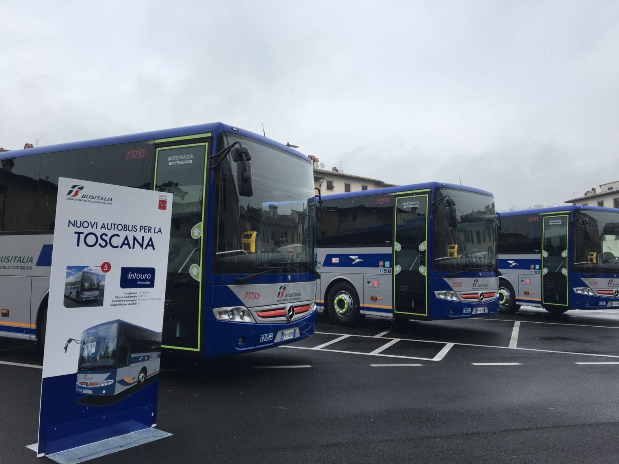 Busitalia, 5 nuovi bus extraurbani per il Mugello - intoscana